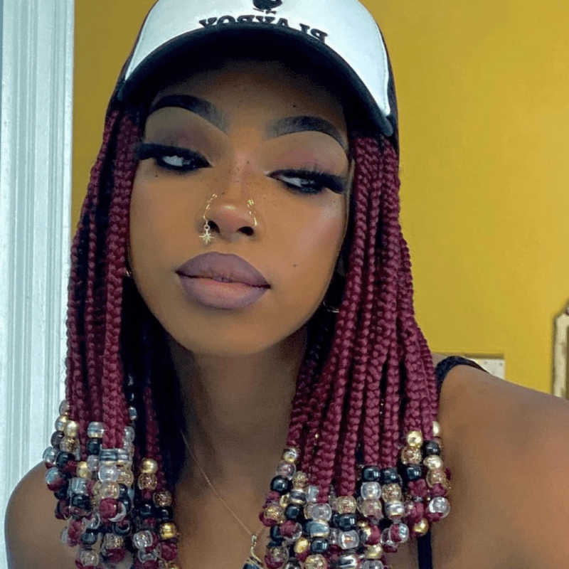 40 Stunning Box Braid Hairstyles To Try This Year - Social Beauty Club