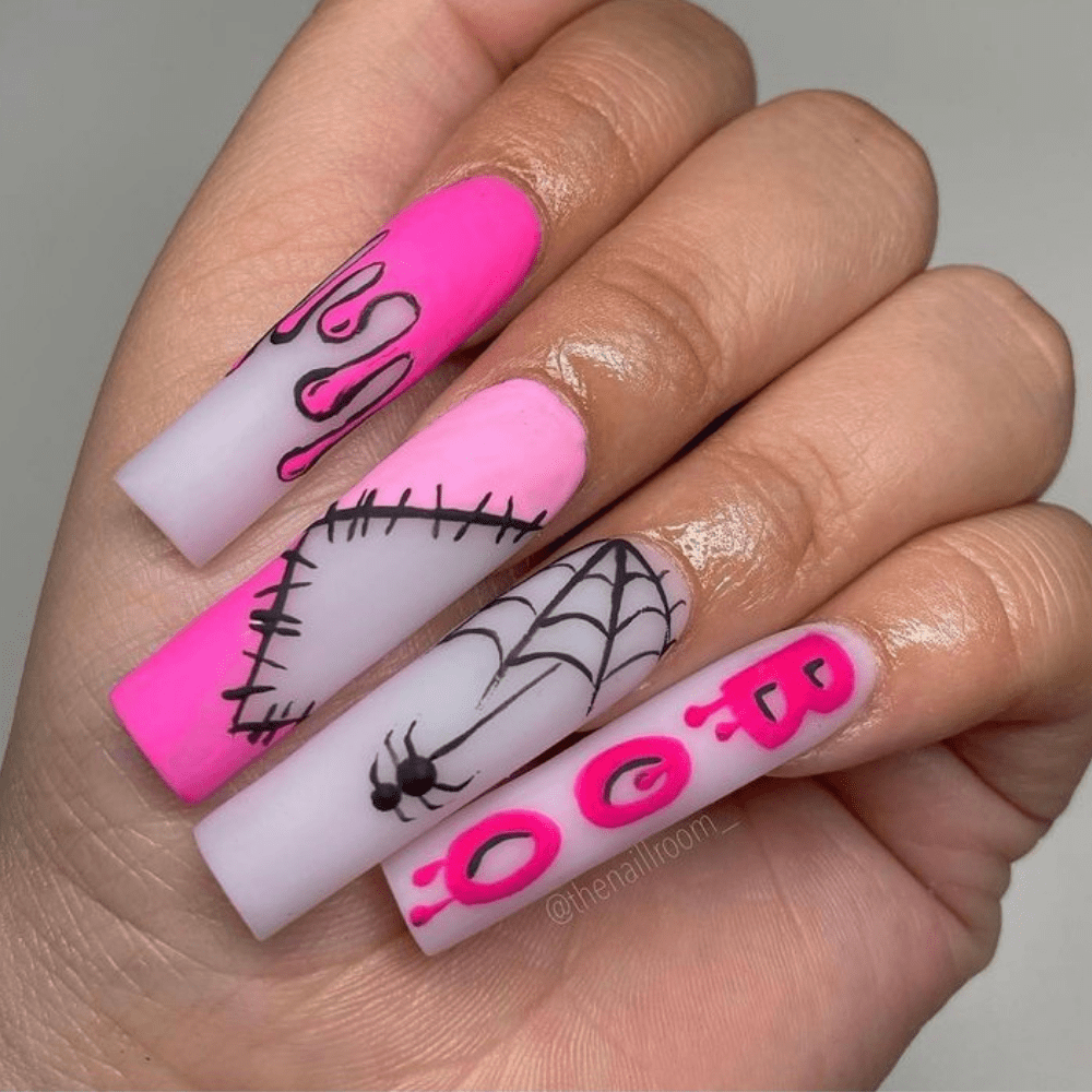 Halloween Monster Nails