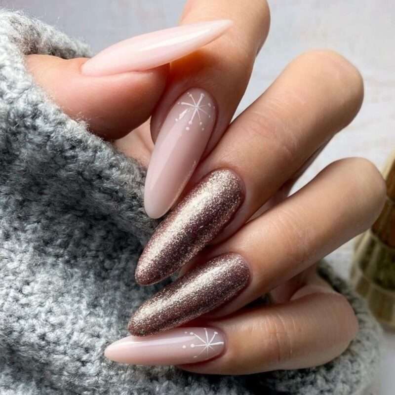 25 Winter Wonderland Nail Designs You Will Love - Social Beauty Club
