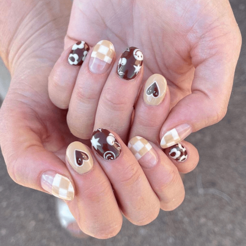 35 Fall Nail Designs You Will Want To Try Now - Social Beauty Club